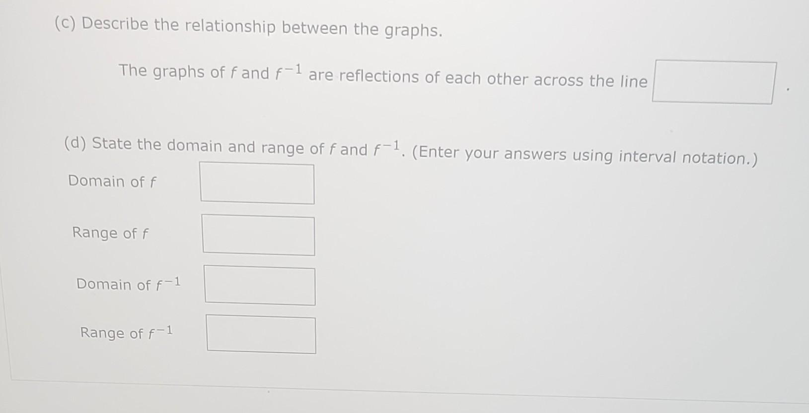 Solved Consider The Function Fxx5−1 A Find The Inverse 