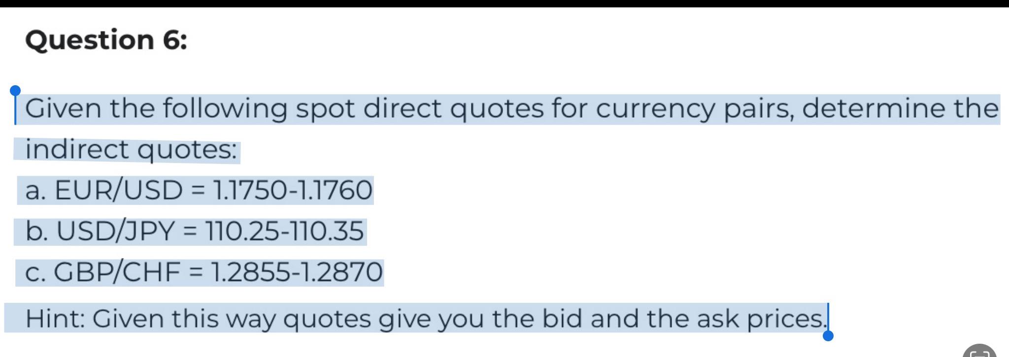 Solved Question 6: can you correct it step by step | Chegg.com