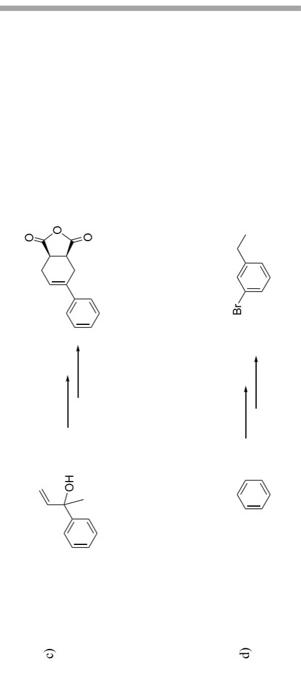 Solved Design concise syntheses for the following | Chegg.com