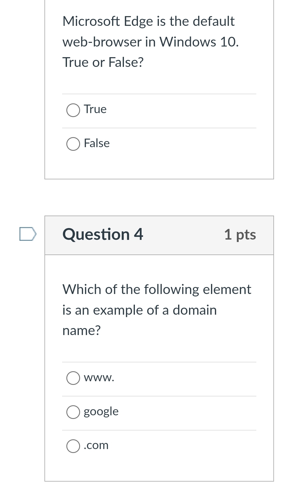 Solved Microsoft Edge is the default web-browser in Windows | Chegg.com