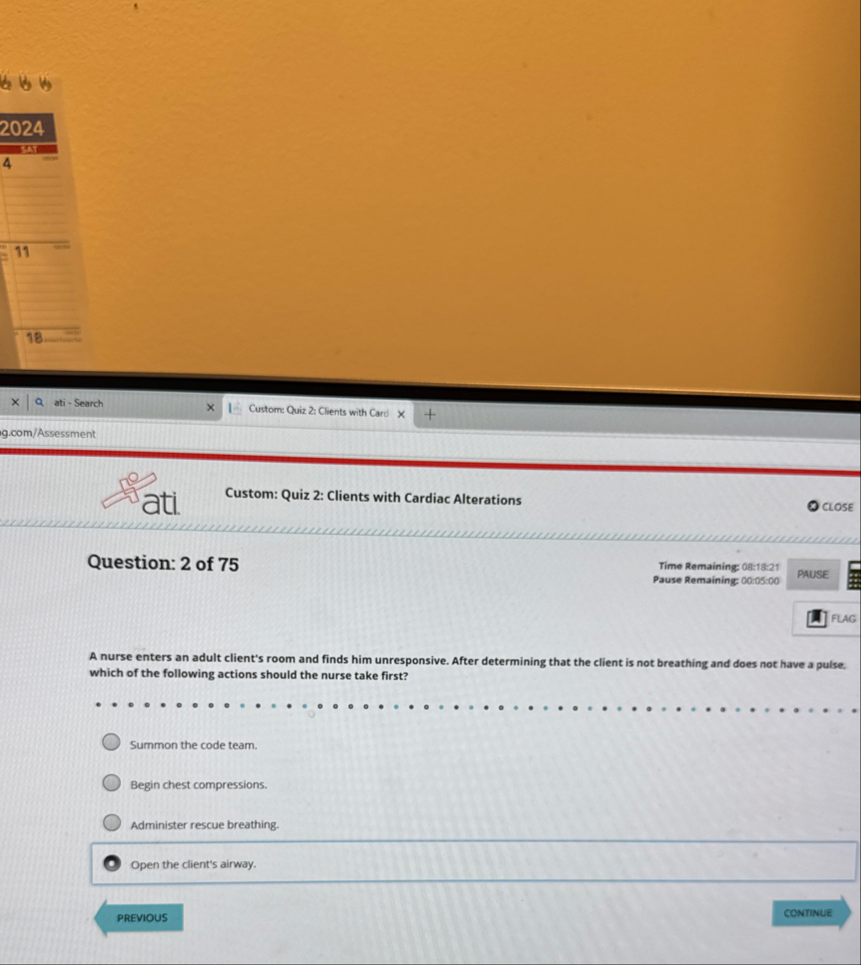 2024इड44811-avens18mankitionati-SearchCustom: Quiz 2: | Chegg.com