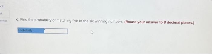 Solved The game called Lotto sponsored by the Louisiana | Chegg.com