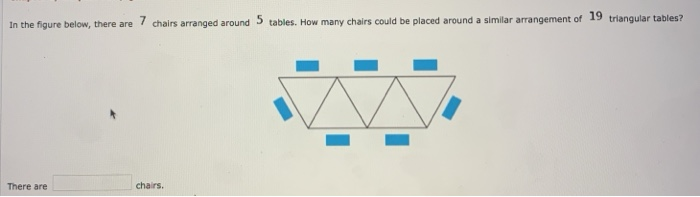 Solved In the figure below, there are 7 chairs arranged | Chegg.com