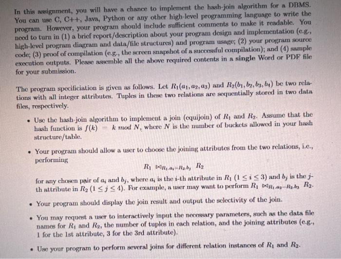 Solved In this assignment, you will have a chance to | Chegg.com