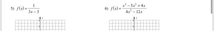 Solved Algebra 2 Name Horizontal and Vertical Asymptotes | Chegg.com