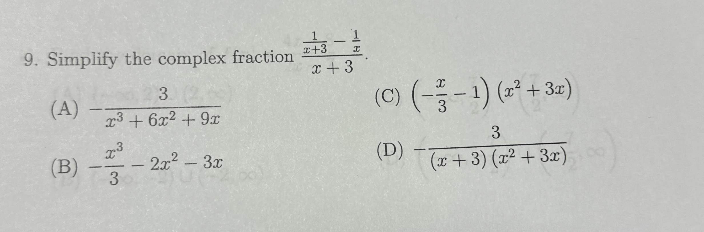 Solved Simplify the complex fraction | Chegg.com
