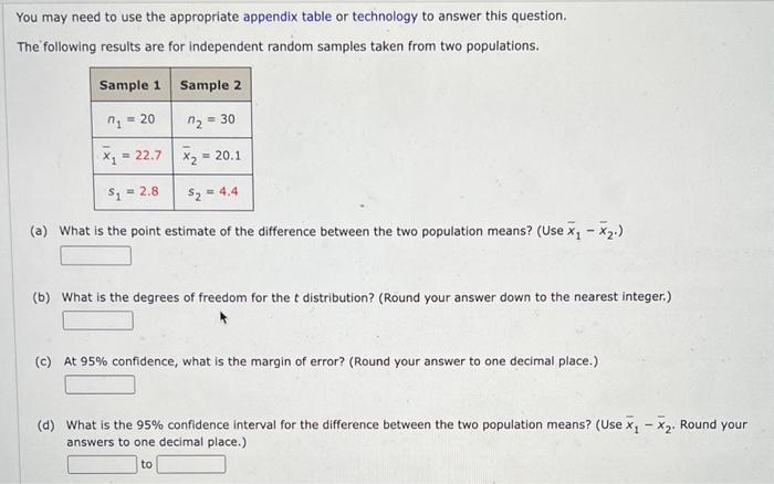 Solved You may need to use the appropriate appendix table or | Chegg.com