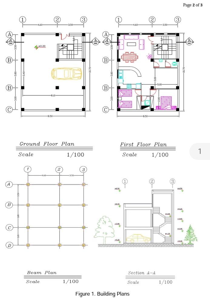 Solved Project Description: The building plans of a concrete | Chegg.com