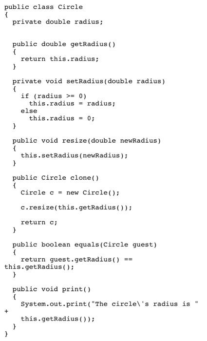 Solved I'm just a bit confused about the constructors: the | Chegg.com