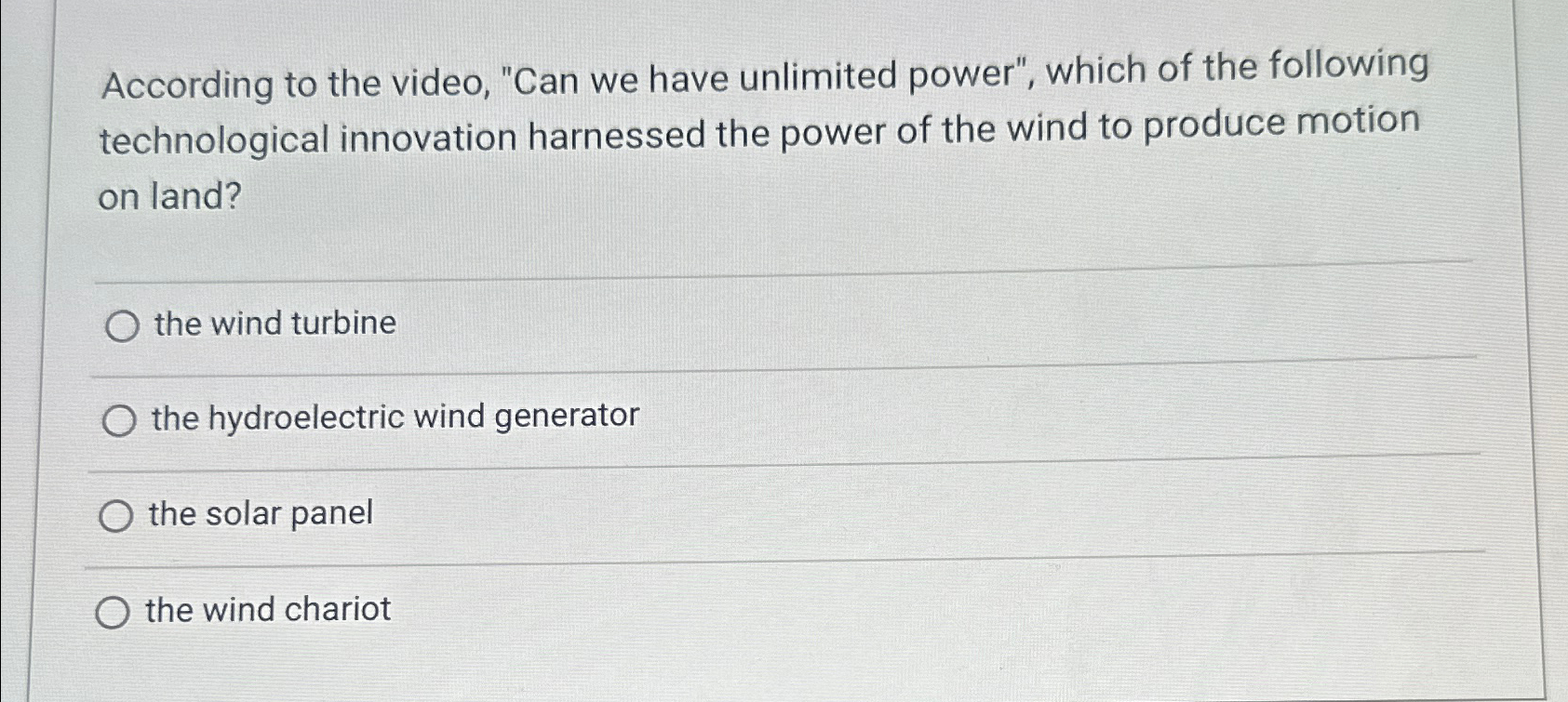 Solved According to the video, "Can we have unlimited | Chegg.com