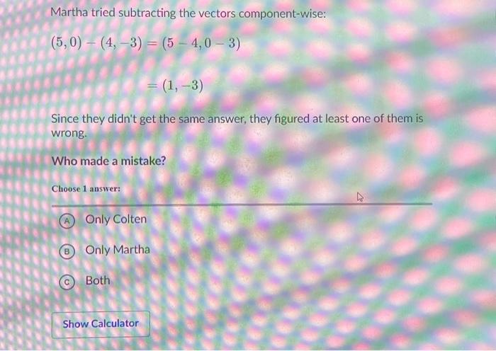 Solved These are the component forms of vectors p and q : | Chegg.com