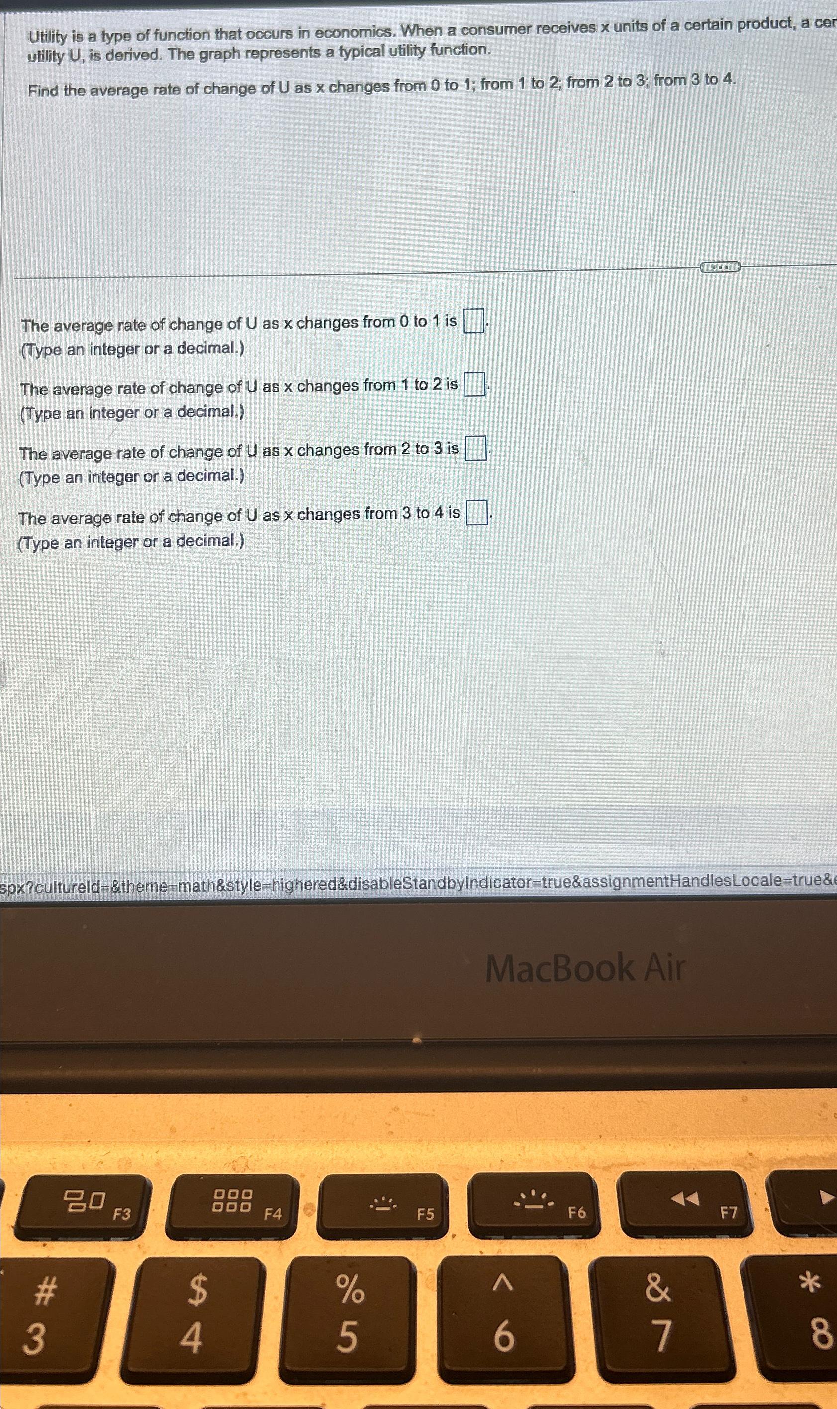 Solved Utility is a type of function that occurs in | Chegg.com