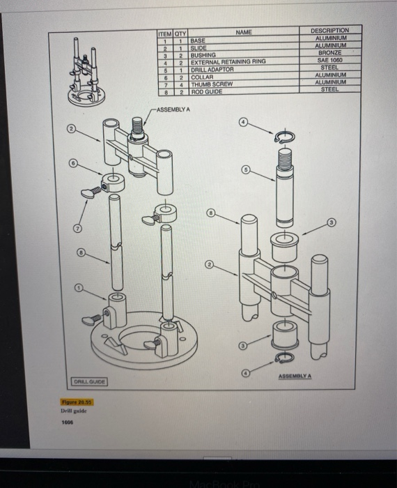(Manual Sketching) For the component illustrated in | Chegg.com