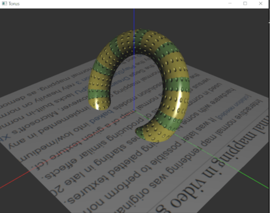 Solved C++ ﻿code for OpenGLTHE FINAL TORUS MUST BE 3Dbuild a | Chegg.com