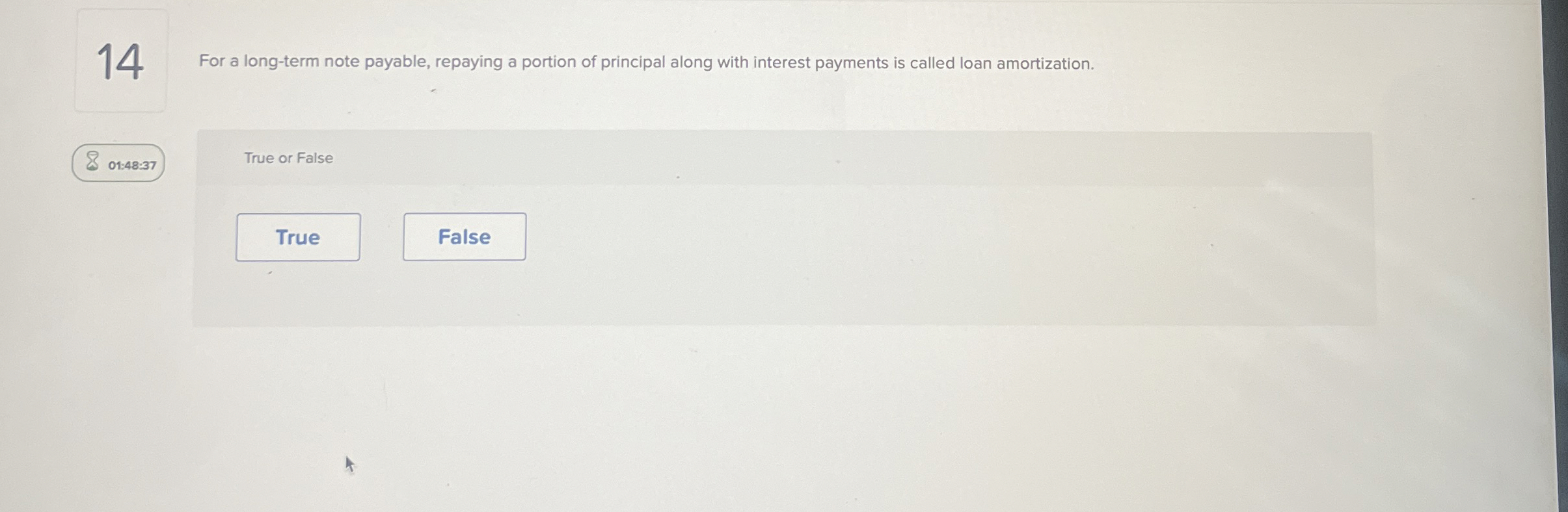 Solved 14For a long-term note payable, repaying a portion of | Chegg.com