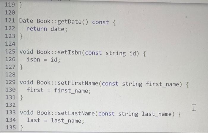 Solved A Library hires you to write a program that will hold | Chegg.com