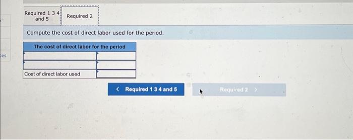Solved 1. In the Raw Materials Inventory T-account, insert | Chegg.com