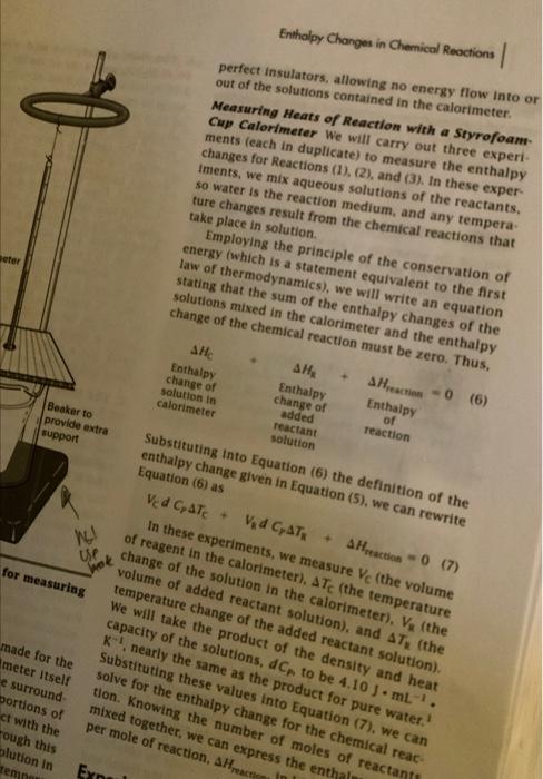Solved Dala and Calculations 1. The heat of solution and | Chegg.com