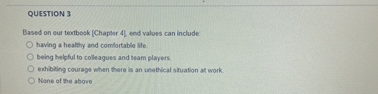 Solved QUESTION 3Based on our textbook [Chapter 4], ﻿end | Chegg.com