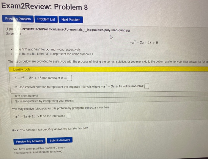 Solved Exam2 Review: Problem 8 Previous Problem Problem List | Chegg.com