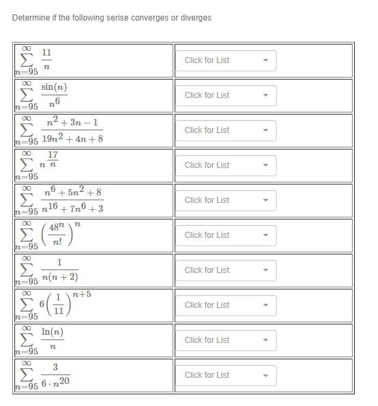 Solved Determine if the following serise converges or | Chegg.com