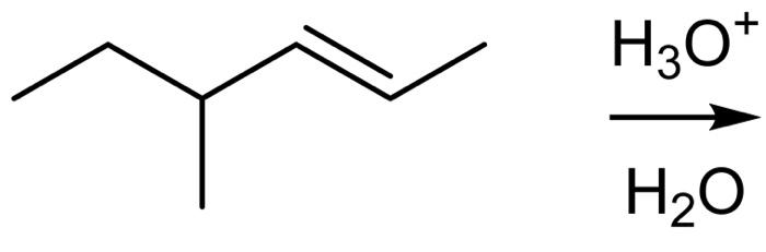 Solved For this 4 - methyl - 2 - hexene, predict the product | Chegg.com
