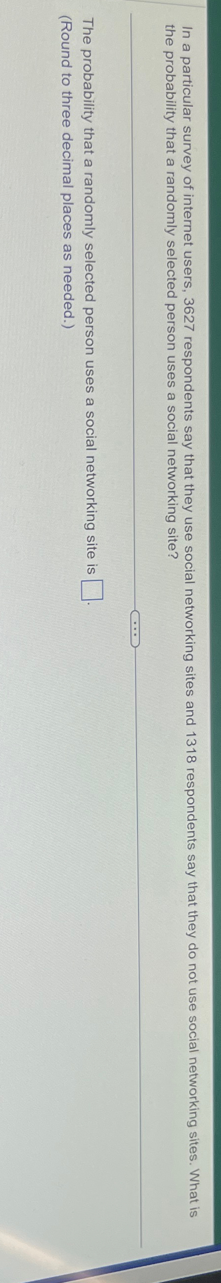 Solved the probability that a randomly selected person uses | Chegg.com