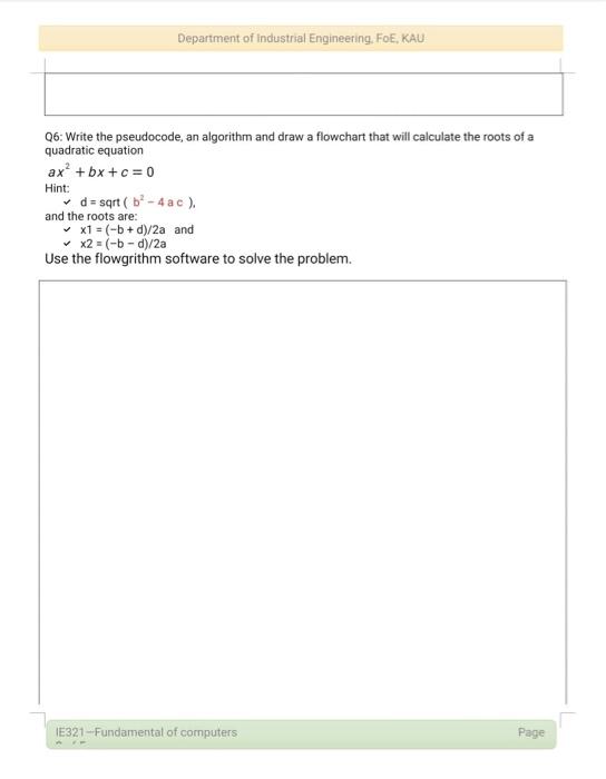 Solved Fundamentals of Computer -IE321 Winter 2023 | Chegg.com