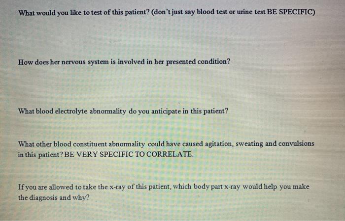 Solved A 26 year old patient, G3P3, with no significant | Chegg.com