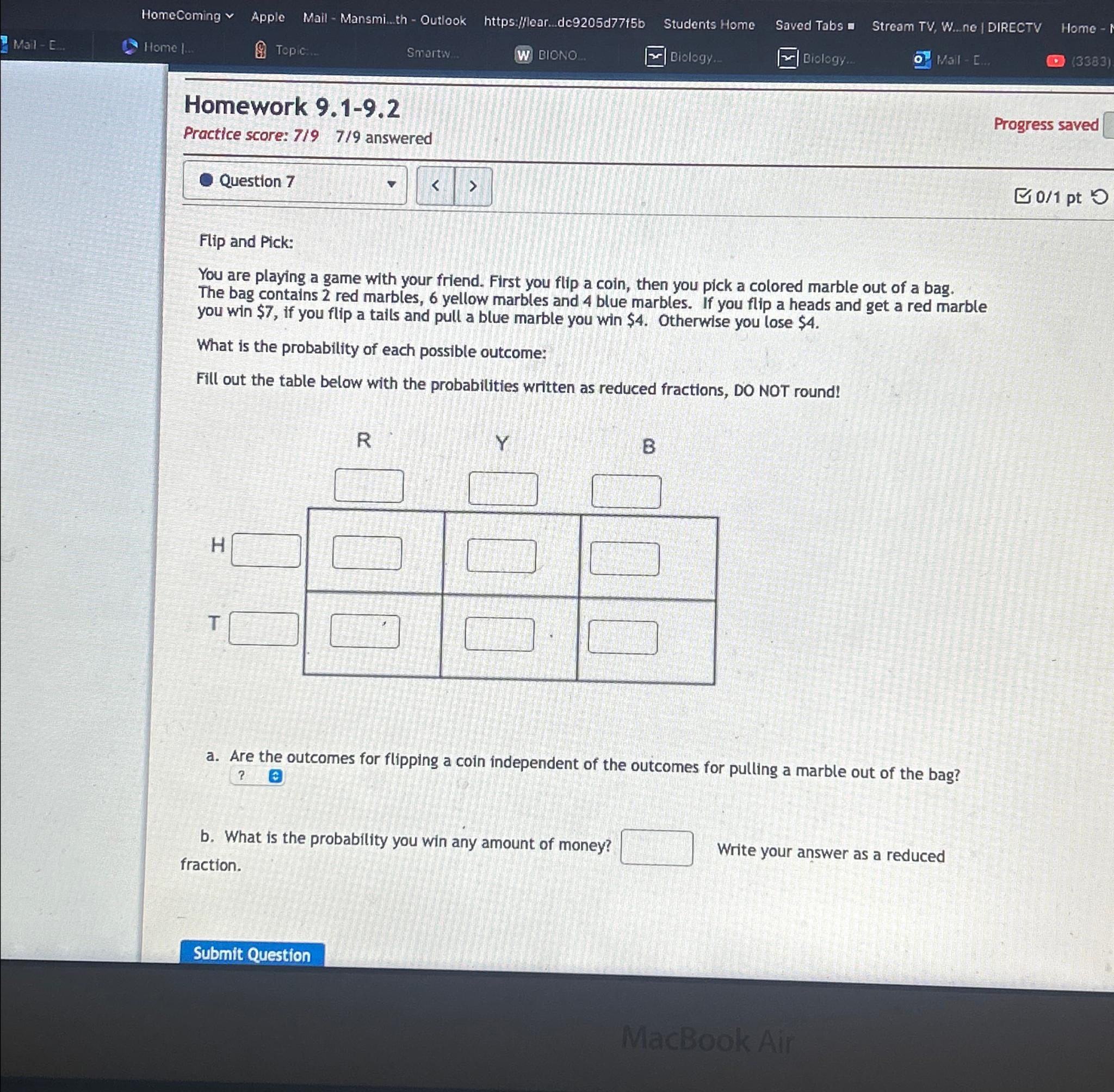 Solved Homework 9.1-9.2Practice score: 79,79 | Chegg.com