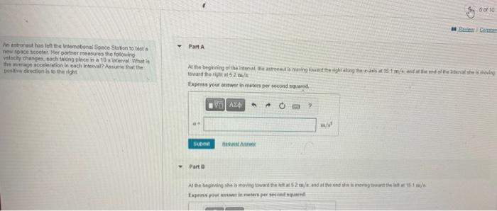 Solved An astronaut has left the International Space Station | Chegg.com