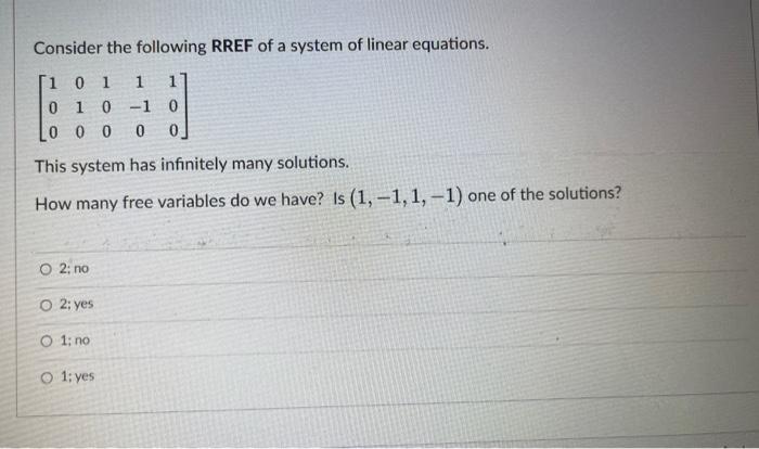 Solved How many solutions does the system have? | Chegg.com