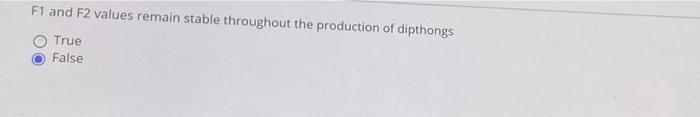 Solved F1 and F2 values remain stable throughout the | Chegg.com