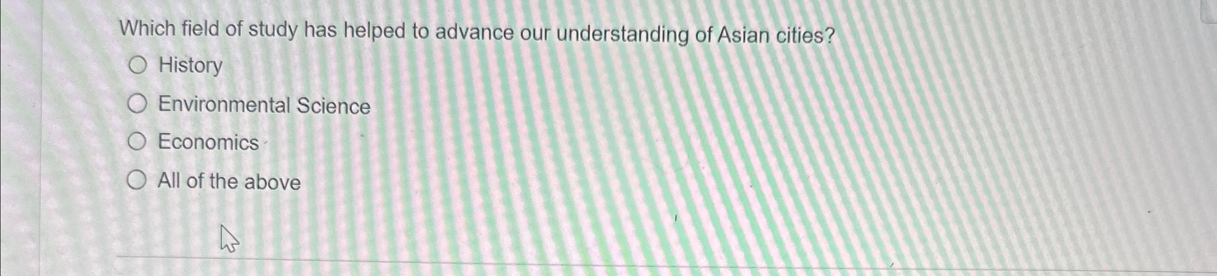 Solved Which field of study has helped to advance our | Chegg.com
