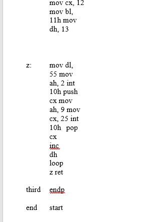 PART II: PRINT CHARACTER WITH ATTRIBUTE OBJECTIVE | Chegg.com