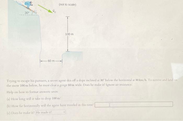 Solved Trying to escape his pursuers, a secret agene kis off | Chegg.com