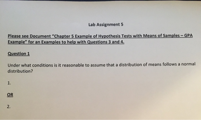 Solved Lab Assignment 5 Please see Document "Chapter 5 | Chegg.com