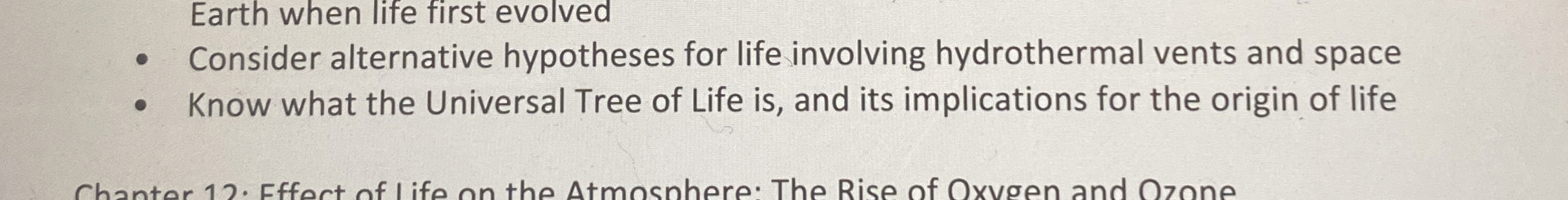 Solved Know what the Universal Tree of Life is, ﻿and its | Chegg.com