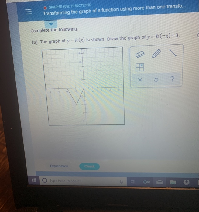 Solved = C GRAPHS AND FUNCTIONS Transforming the graph of a | Chegg.com