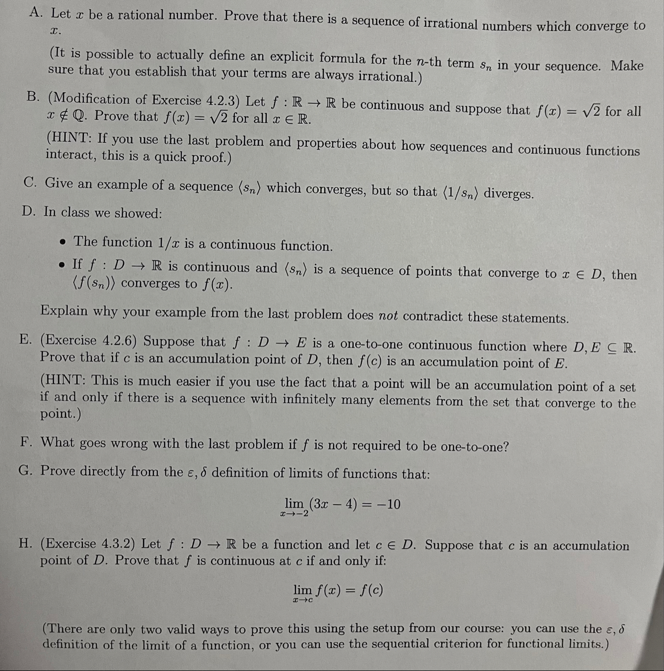 Solved Please prove and explain everything well and in | Chegg.com