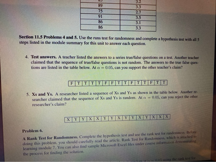 Solved 3.2 3.3 2.7 3.5 3.1 3.3 Section 11.5 Problems 4 and | Chegg.com