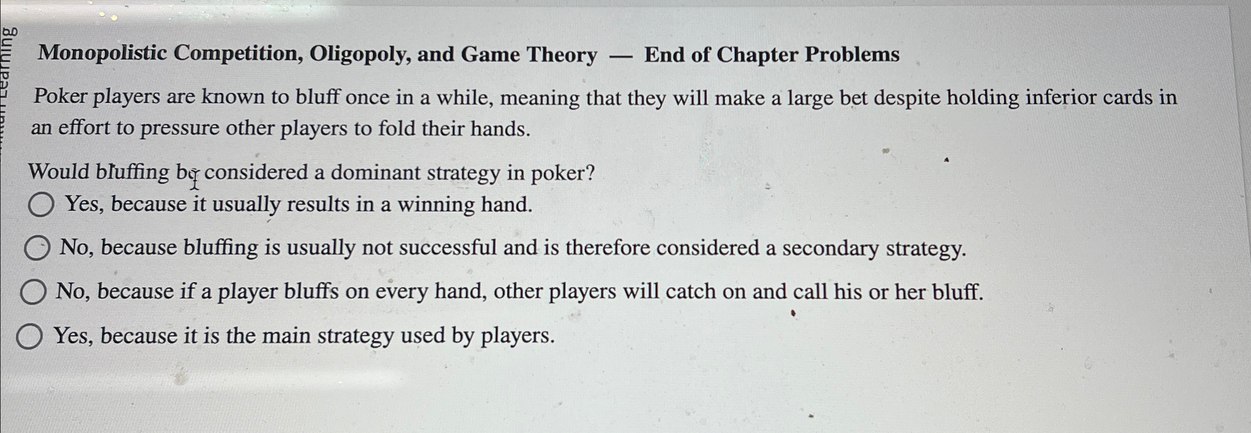 Solved Monopolistic Competition, Oligopoly, and Game Theory | Chegg.com