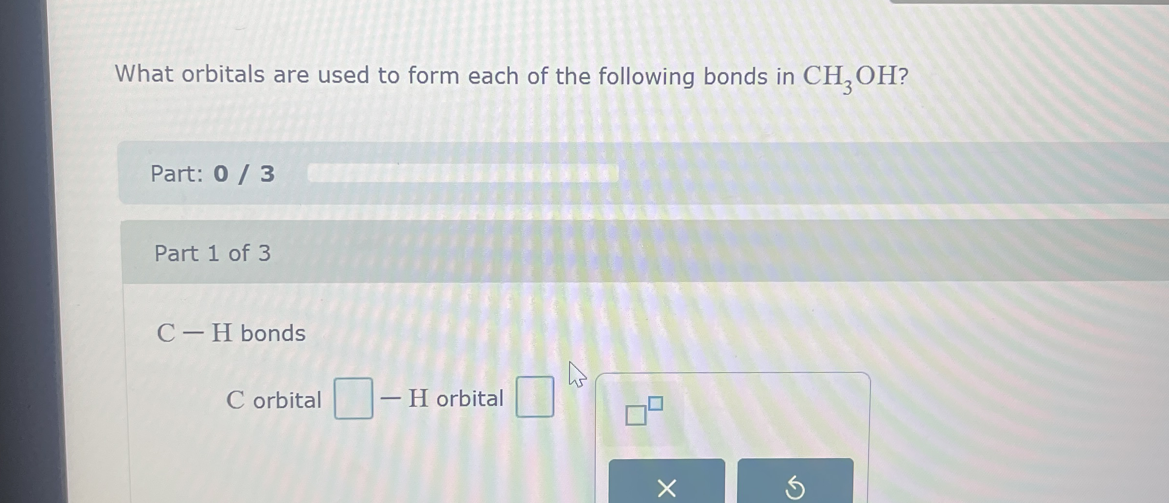 What orbitals are used to form each of the following | Chegg.com