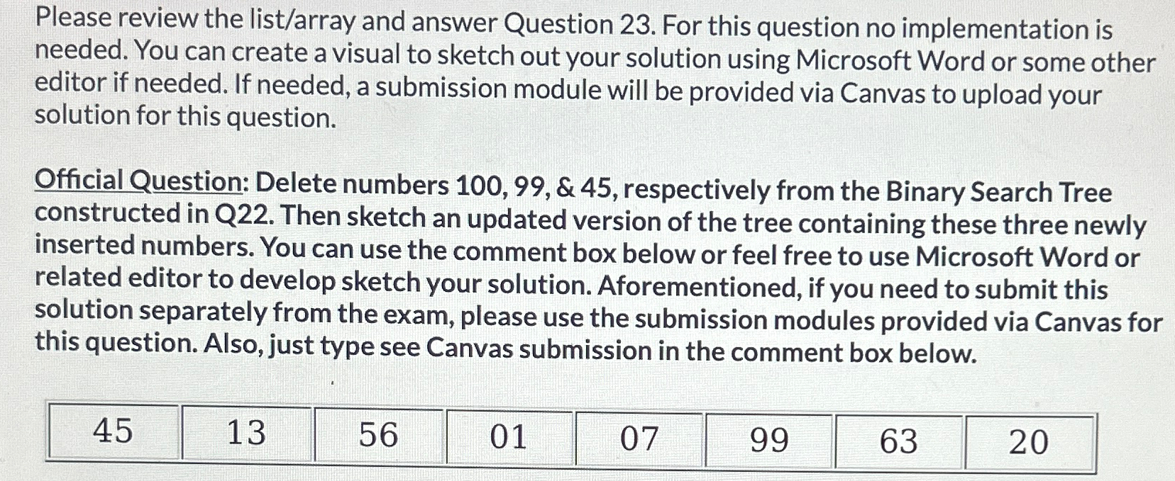 Solved Please review the list/array and answer Question 23. | Chegg.com