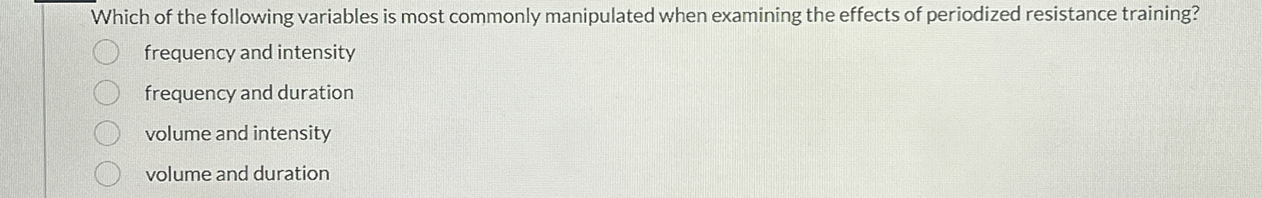 Solved Which of the following variables is most commonly | Chegg.com