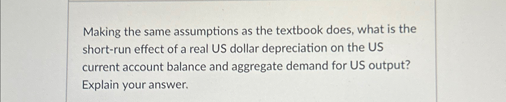 Solved Making the same assumptions as the textbook does, | Chegg.com