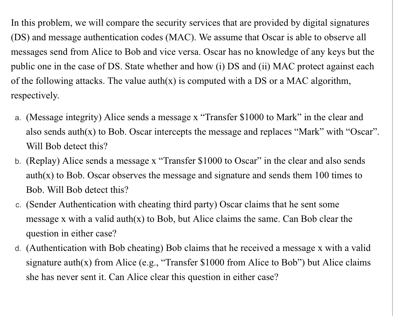 Solved 1. ﻿State the value of the padding field in SHA-512 | Chegg.com