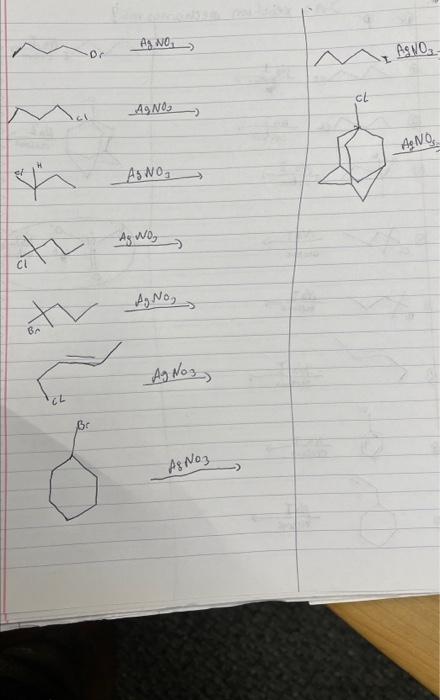 Solved reaction mechanism sn1 | Chegg.com