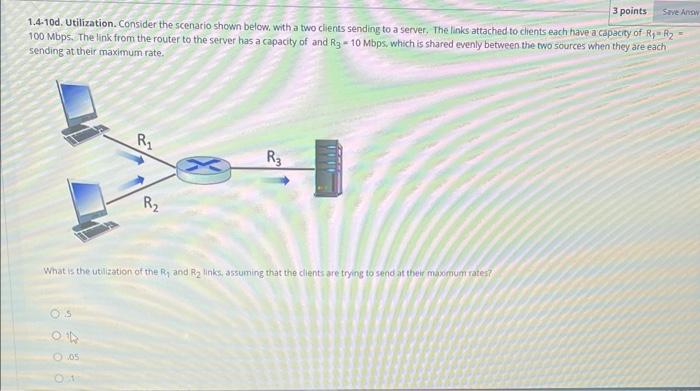 1.4:10d. Utilization. Consider the scenario shown | Chegg.com