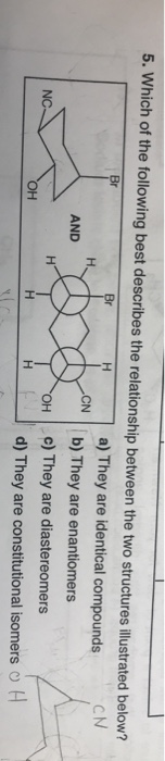 Solved 5. Which of the following best describes the | Chegg.com